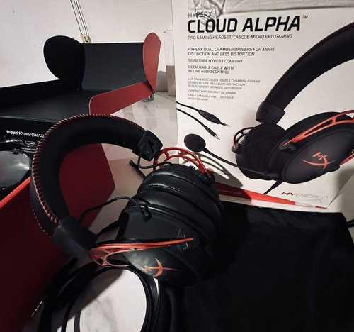 Наушники hyperx cloud alpha
