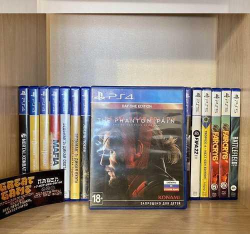 Игры PS4: Metal Gear Solid V: The Phantom Pain