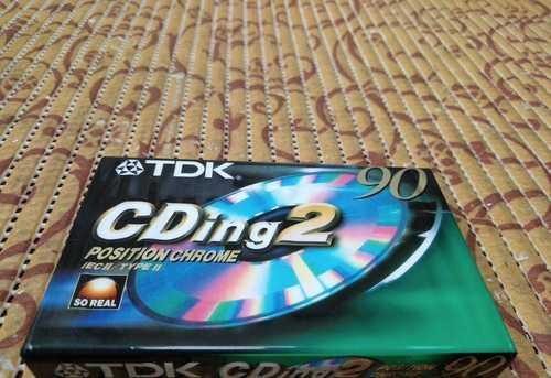 Аудиокассета TDK CDing2 90