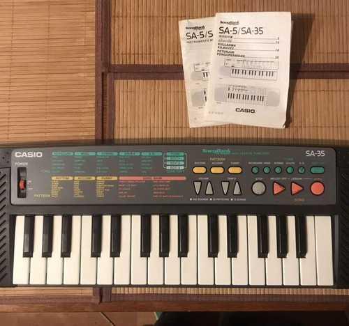 Синтезатор casio sa 35