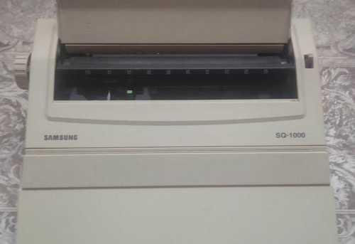 Печатная машинка электро Samsung SQ-1000