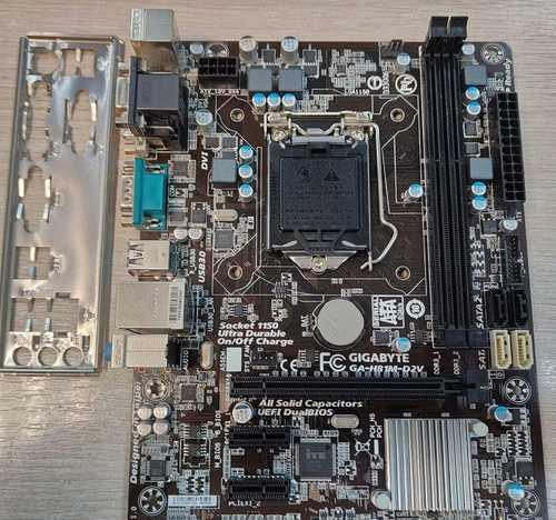 Материнская плата s1150 Gigabyte GA-H81M-D2V