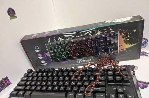Игровая клавиатура dexp Revenge RGB #125560