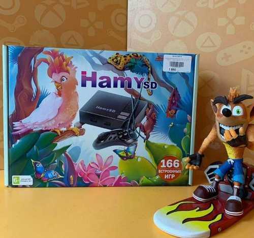 Игровая приставка hamy SD 16Bit (166-in-1) Черная