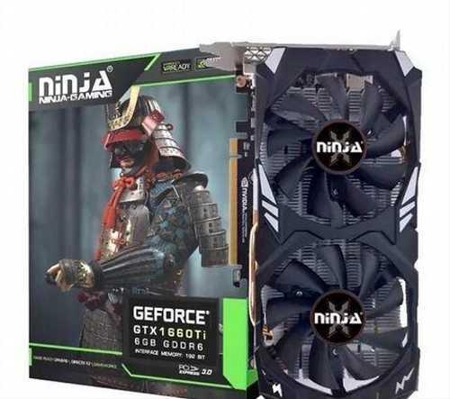 Ninja gtx1660ti pcie (1536P) 6GB 192BIT gddr6 (DVI