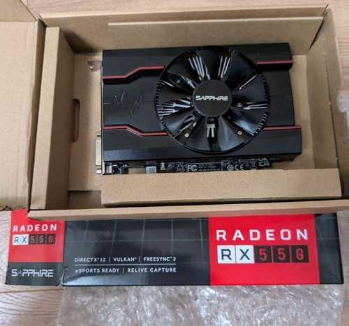 Видеокарта Sapphire AMD Radeon RX 550 pulse OC