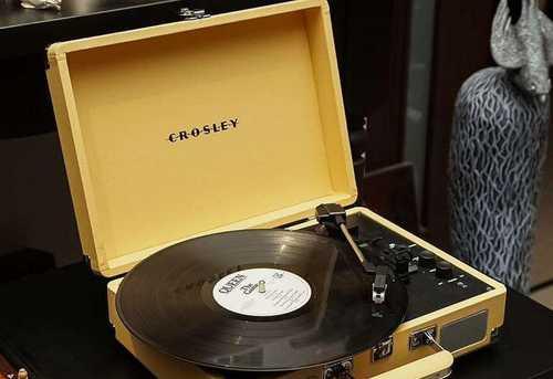 Виниловый проигрыватель crosley cruiser deluxe