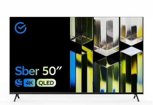 Телевизор Sber SDX-50UQ5230T, 50", qled, новый