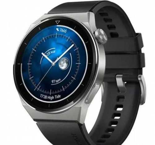 Умные часы Huawei Watch GT 3 Pro, черный/каучук