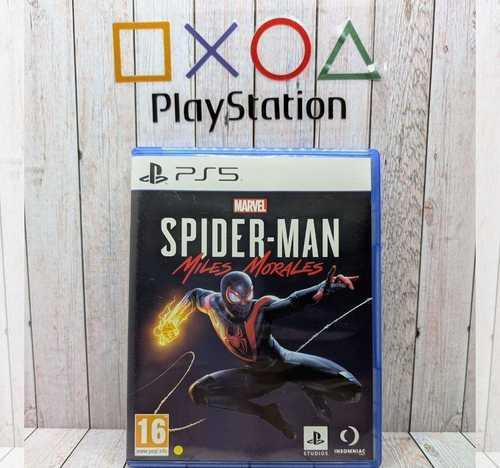 Spider man miles morales ps5 диск (Человек паук )