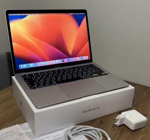 Apple MacBook Air M1 16/256 Рст чек комплект
