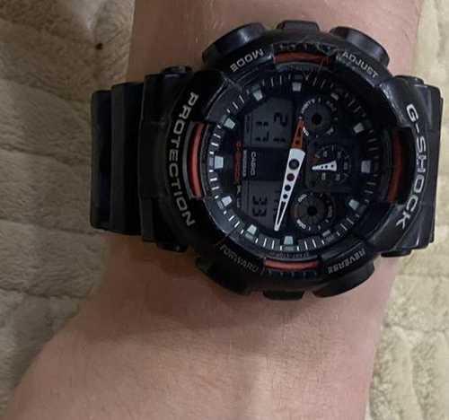 Часы мужские casio g shock ga 100,оригинал