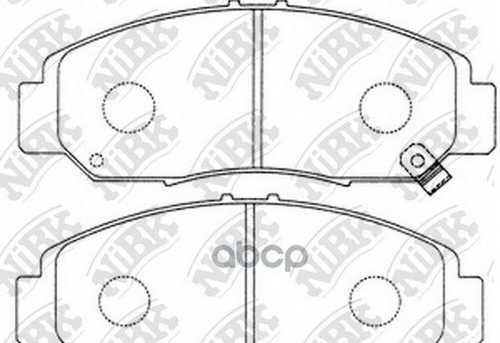 Колодки тормозные honda civic 01-05/FR-V 1.7-2