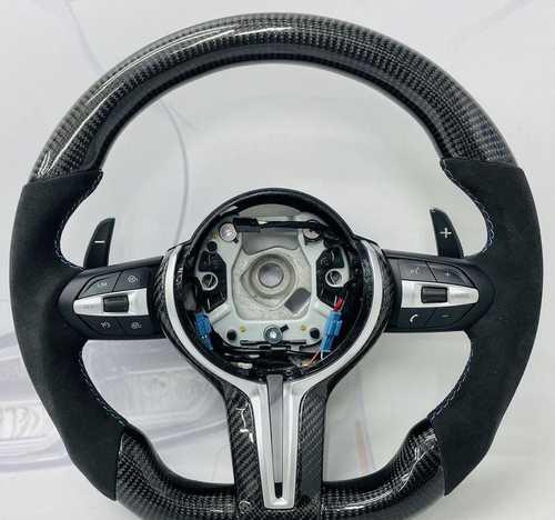 Руль BMW F10 карбоновый F06 F01 Без подогрева
