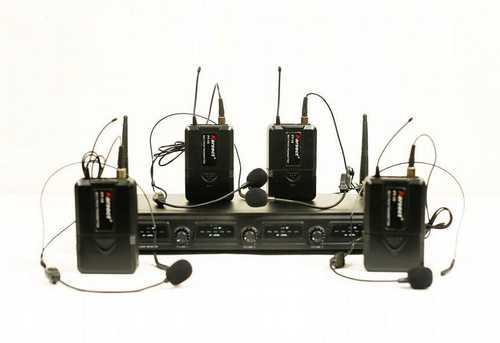 Две радиосистемы: гарнитуры и вокальные микрофоны