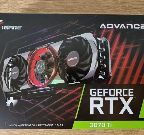 Видеокарта Colorful RTX 3070 Ti iGame Advanced OC