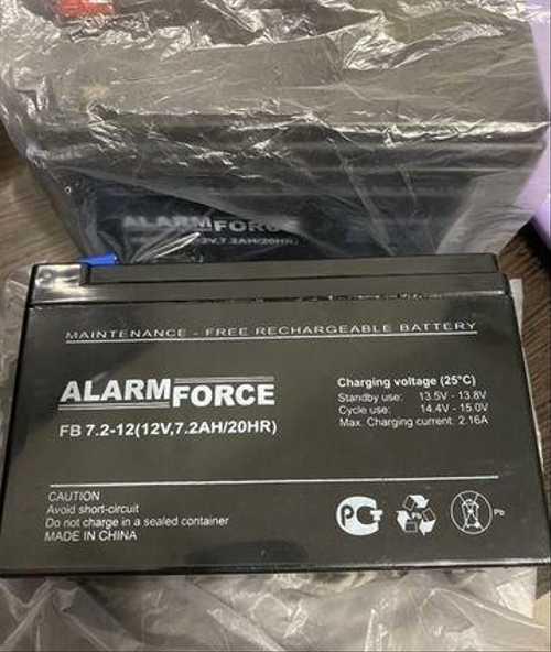 Alarm Force FB 12-12, аккумулятор 12 В 12 Ач
