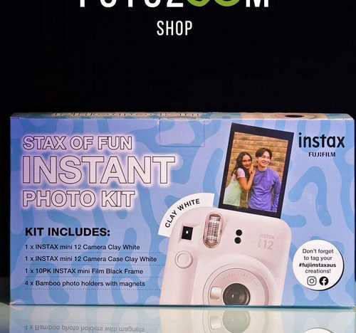 Fujifilm Instax Mini 12 Photo Kit White