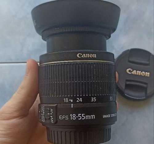 Canon efs 18 55 объектив со стабом