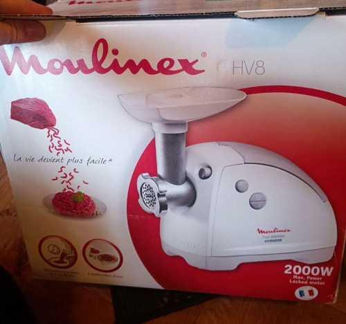 Мясорубка moulinex hv 8