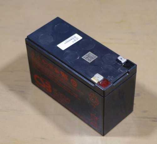 Аккумулятор от ибп CSB GP 1272 12В 7.2 Ач