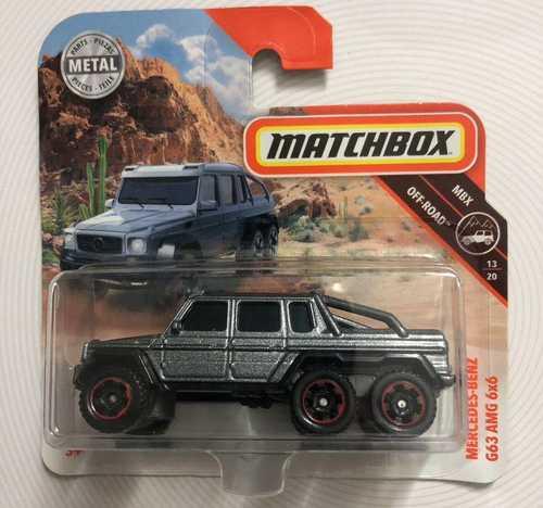 Мercedes-Benz G63 aмg 6х6 Matchbox