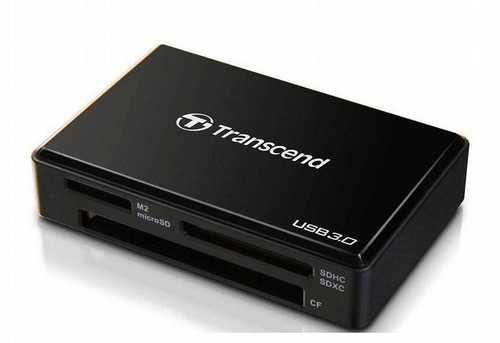 Картридер Transcend TS-RDF8K2 USB 3.0 черный