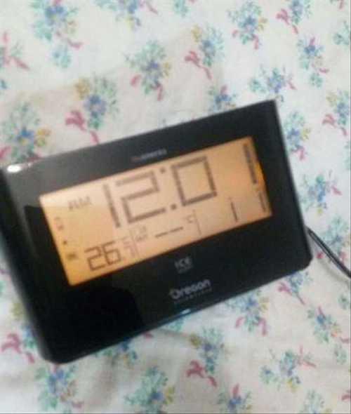 Настольные электронные часы Oregon Elements Ice Al
