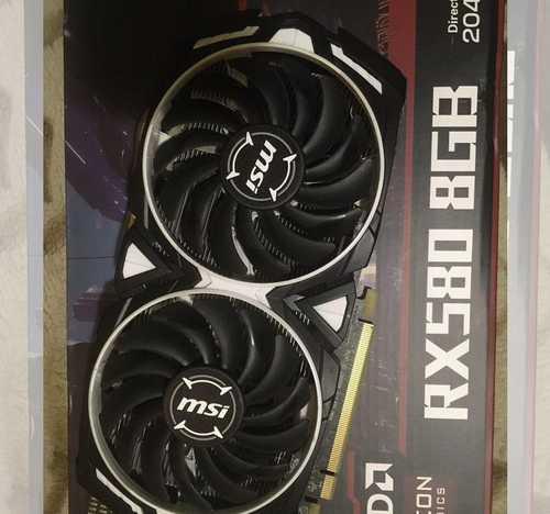 Видеокарта rx580 8gb