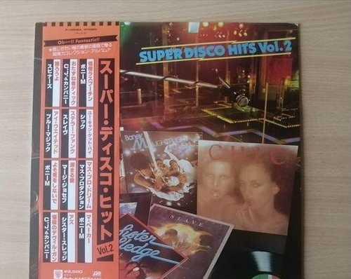 LP Various "Super Disco Hits Vol. 2" (Japan) EX+