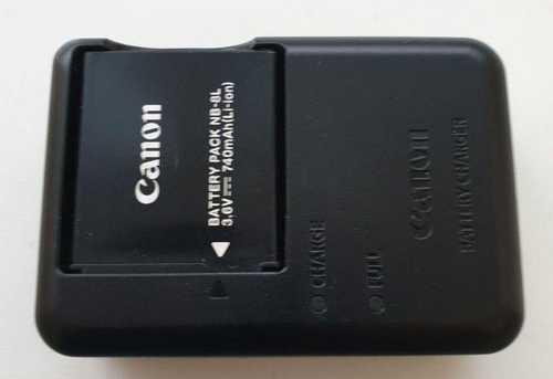 Блок зарядки Canon +аккумулятор