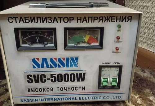 Стабилизатор напряжения Sassin svc-5000