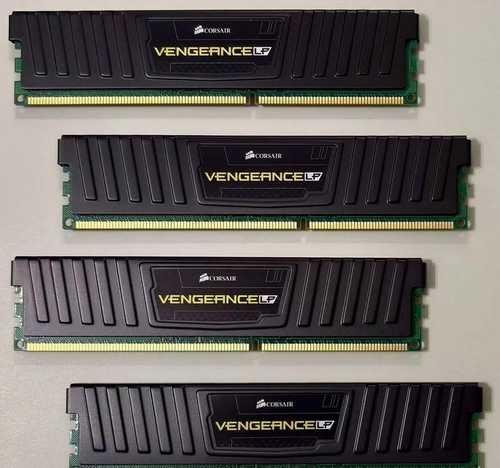 Оперативная память Corsair 16GB DDR3 Vengeance LP