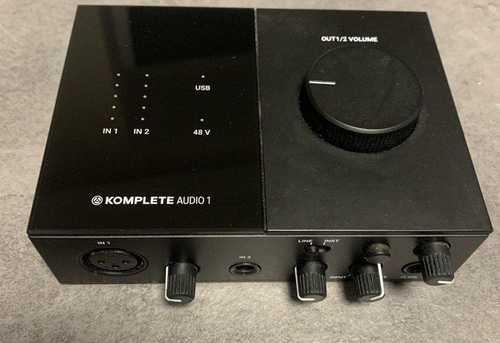 Аудиокарта Native Instruments komplete audio 1