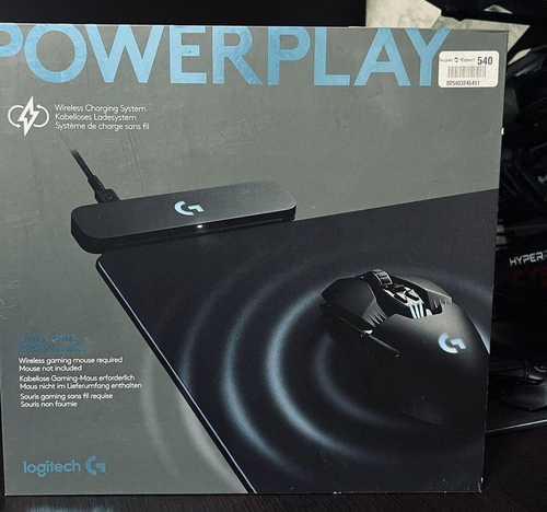 Logitech G G502 Lightspeed   Logitech G Powerplay