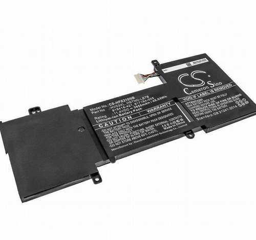 Аккумулятор CS-HPX310NB к HP X360 310 G2 (HV03XL, hstnn-LB7B) 3950mAh