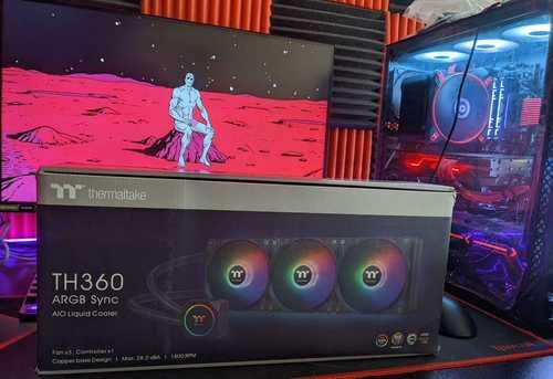 Thermaltake TH360 AIO argb Sync сво сжо Black