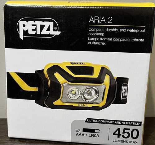 Фонарик налобный Petzl Aria 2 450 lum