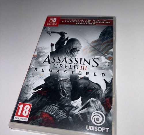 Assassins creed 3 remastered Nintendo switch