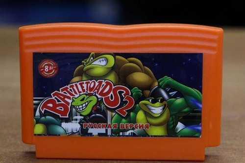 Картридж (8 бит) Battletoads 2 (рус) для Денди