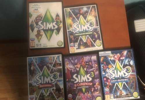Sims 3 все дополнения pc
