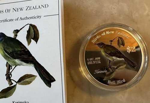 Монета Птицы Новой Зеландии