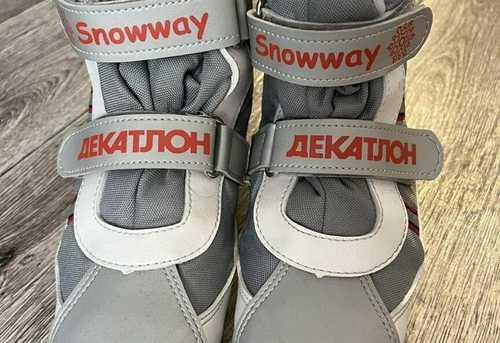 Ботинки лыжные decathlon