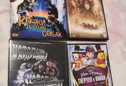Коллекция фильмов и мультфильмов DVD