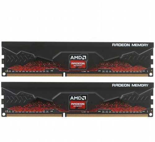 Память dimm DDR3 4096MBx2 PC12800 1600MHz AMD Rade