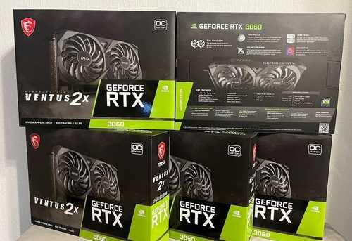 Новая MSI RTX3060 12gb Ventus 2X OC видеокарта