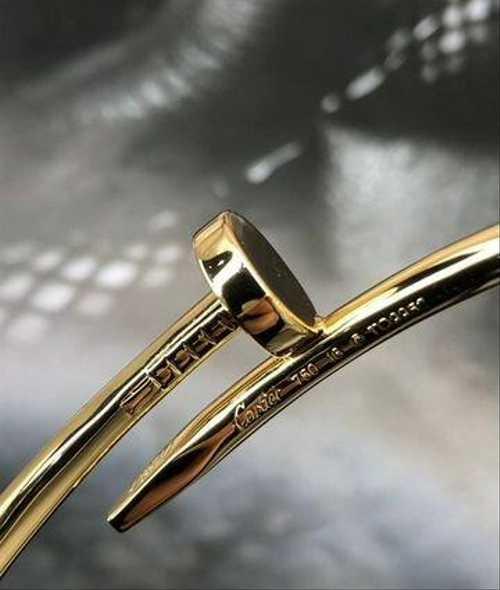 Cartier золотой браслет