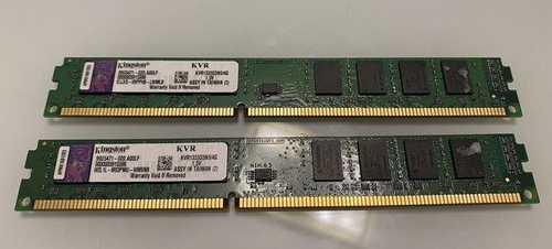 Модуль памяти Kingston valueram DDR3 dimm 4 Гб PC3