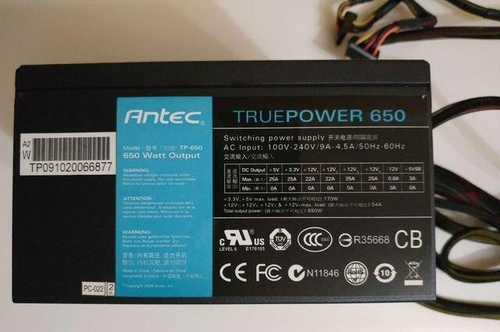 Блок питания Antec Truepower 650W