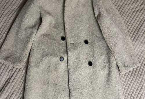 Пальто из искуственного меха lime